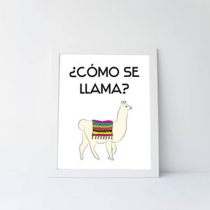 Llama Print, Alpaca Print, Llama Wall Print, Gallery Wall Print, Wall ...