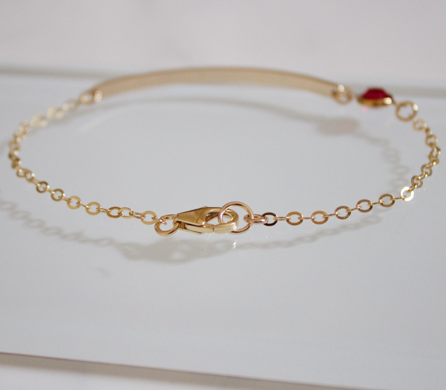 Personalized Bar Bracelet//gold Bar Bracelet//engraved Custom - Etsy