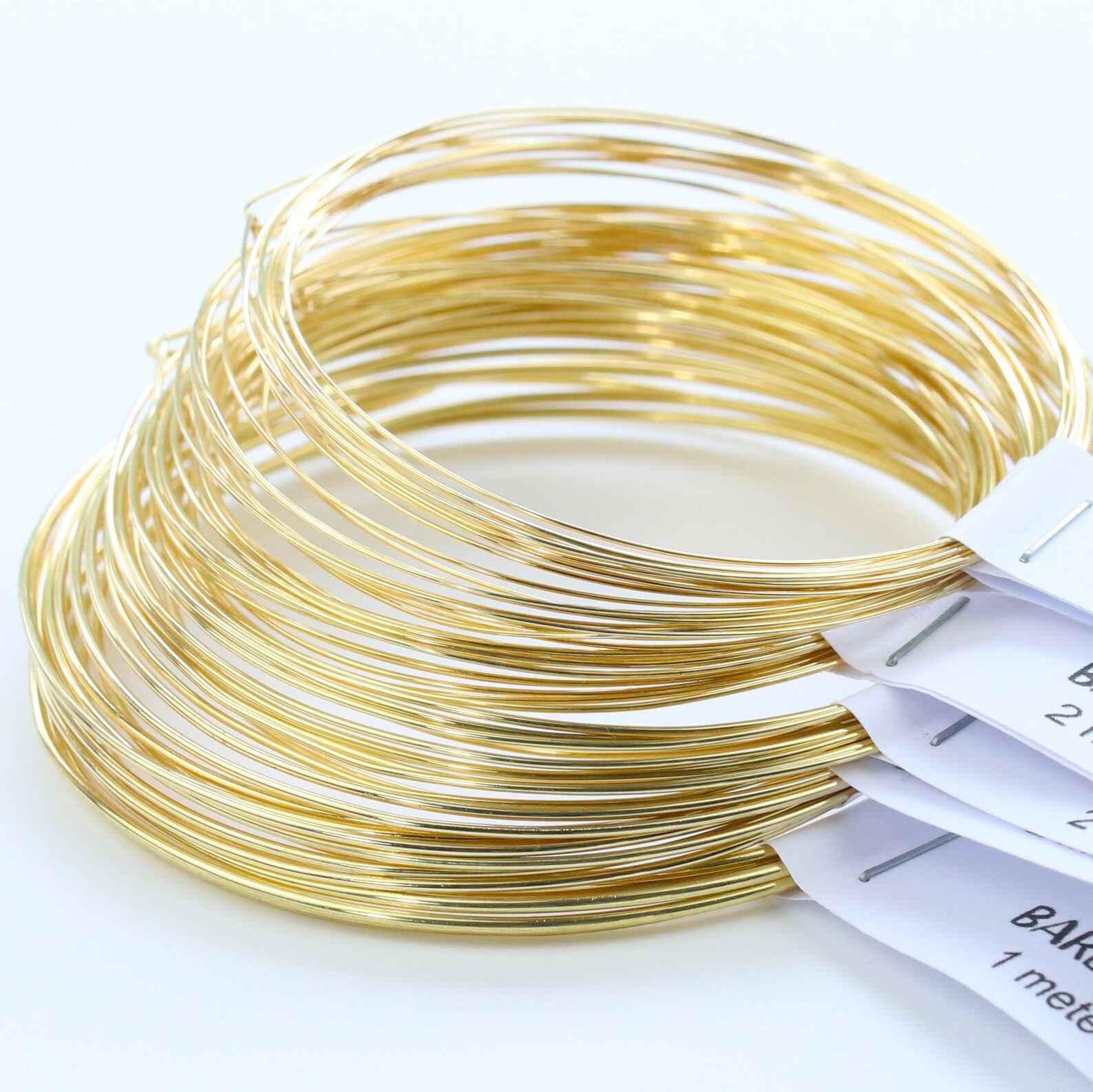 Bare Brass Wire Bundle, Craft Wire, Jewelry Making Wire - Etsy