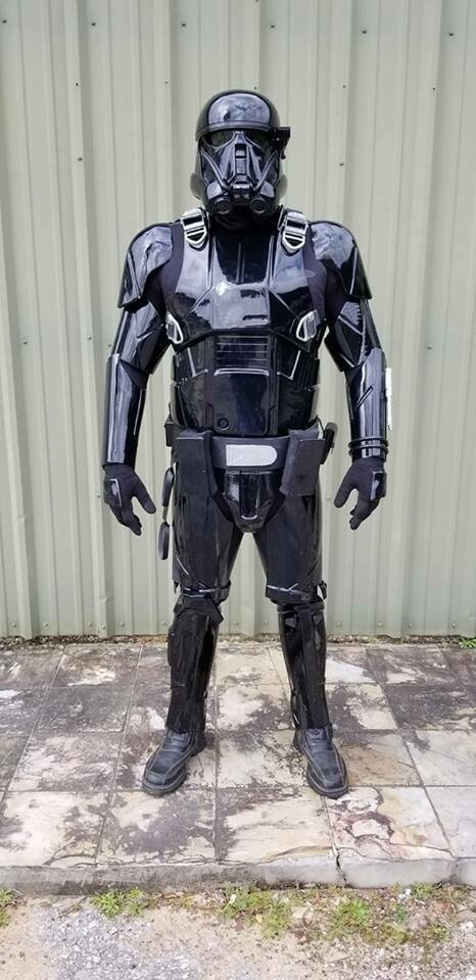 Death Trooper Costume Armor KIT Star Wars Rogue One Black ABS | Etsy