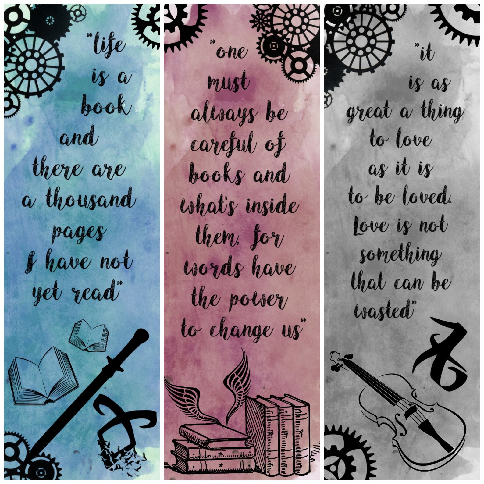 The Infernal Devices Set - Etsy Australia