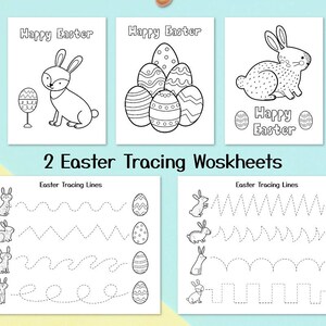 Printable Kids Easter Activity Pack - Etsy
