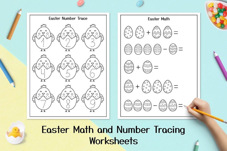 Printable Kids Easter Activity Pack - Etsy