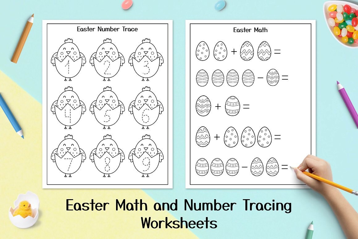 Printable Kids Easter Activity Pack - Etsy