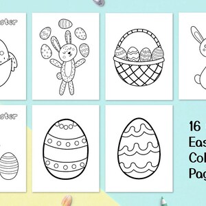 Printable Kids Easter Activity Pack - Etsy