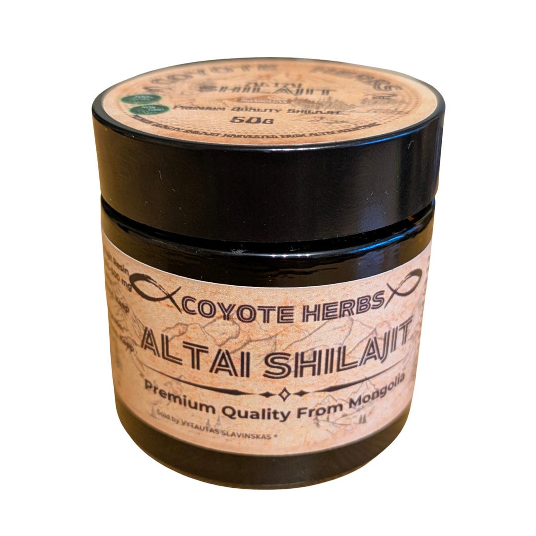 Premium Mongolian Shilajit Resin – 100% Pure Mumio – Natural Mineral ...