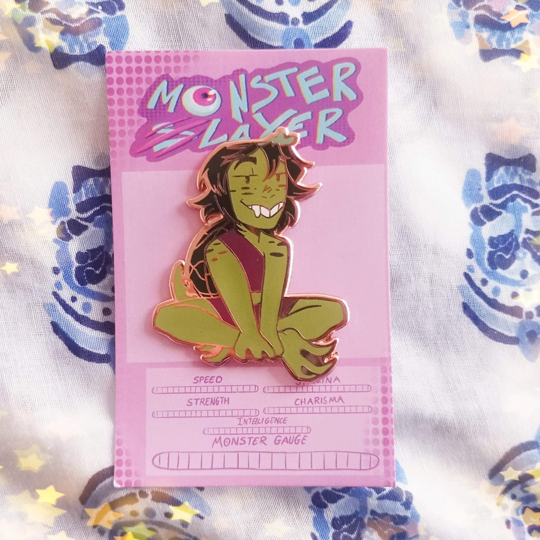 Monster Enamel Pins - Etsy