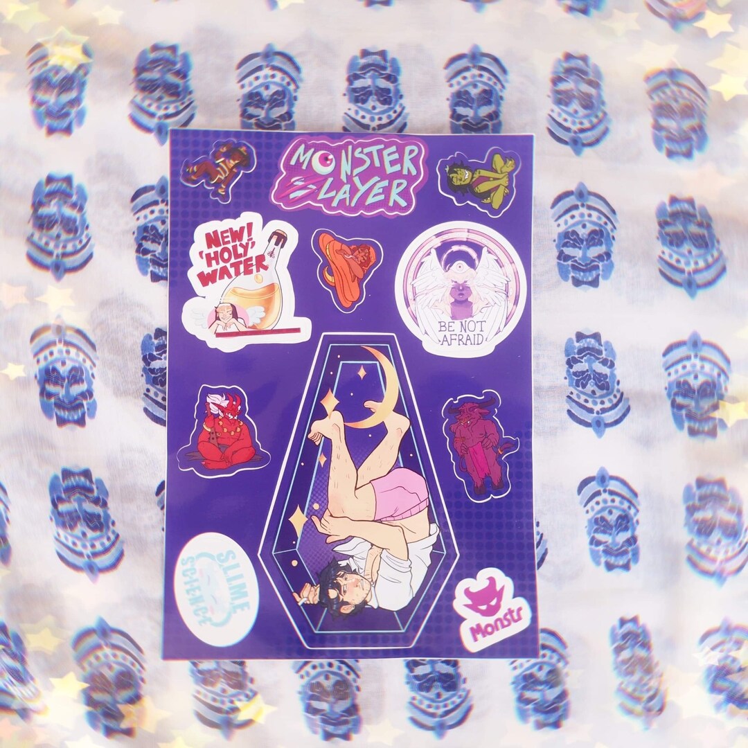 Monster Stickers - Etsy