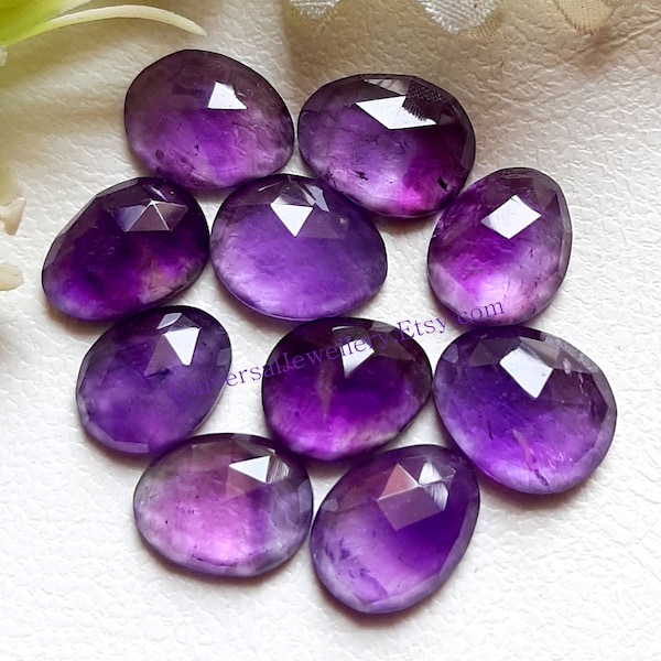 Rose Cut Amethyst - Etsy