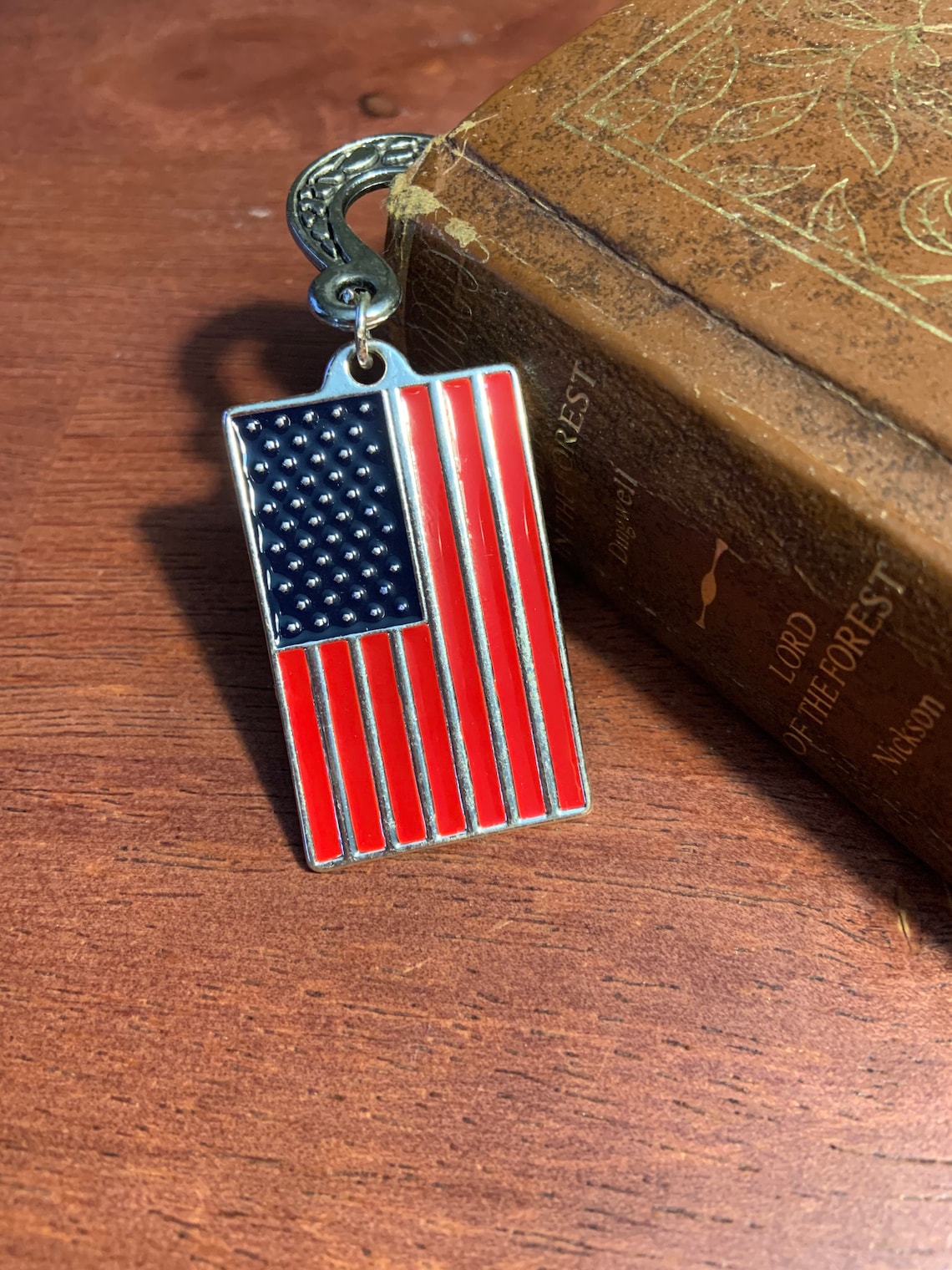 American Flag Bookmark, 6 Inch Metal Book Mark - Etsy