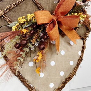 Fall Acorn Wreath for Front Door, Thanksgiving Decor, Natural, Wheat ...
