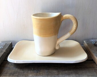 Ceramic Conical Mug - Etsy