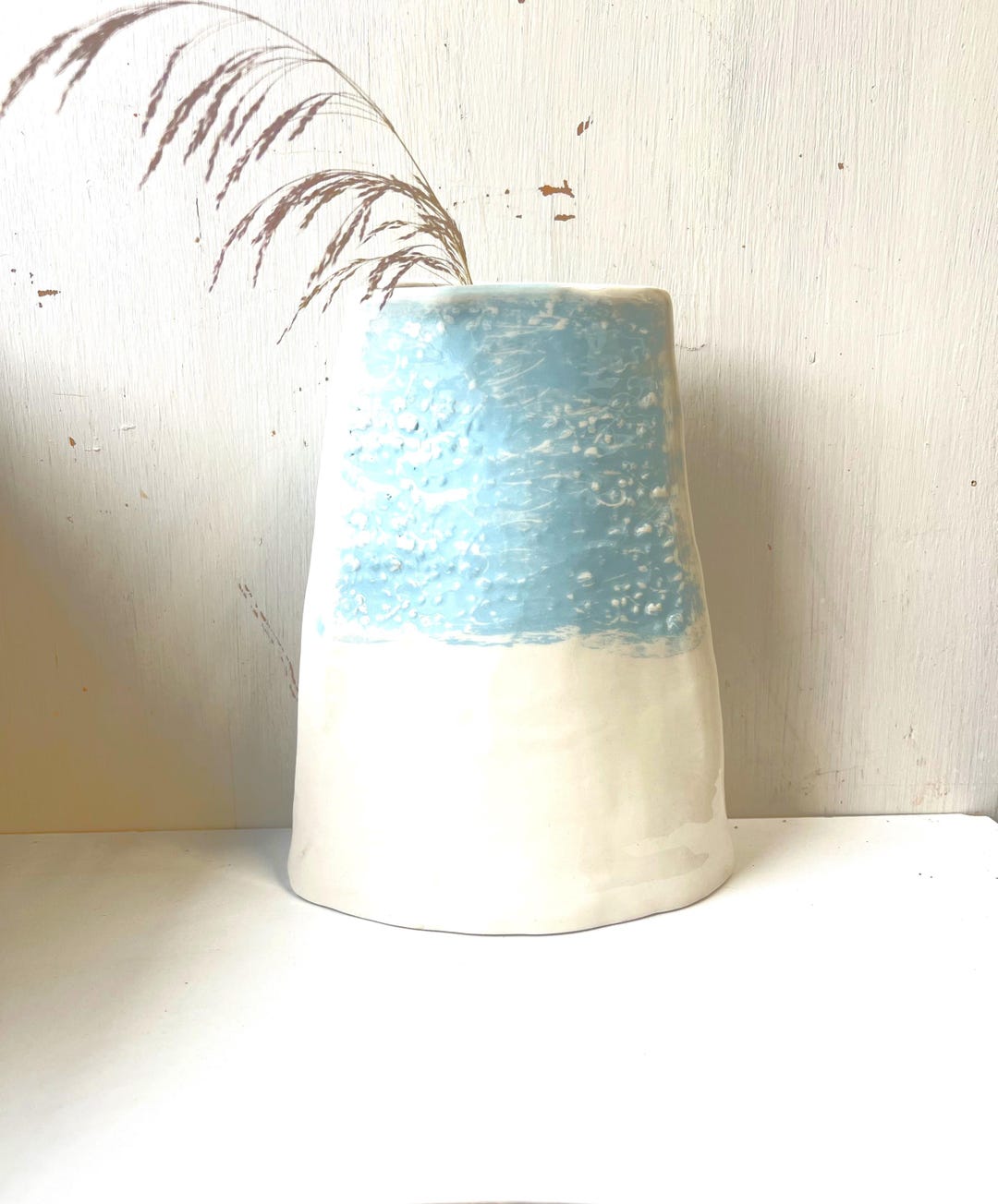 Ikebana Vase, Handmade Ceramic Tile - Etsy
