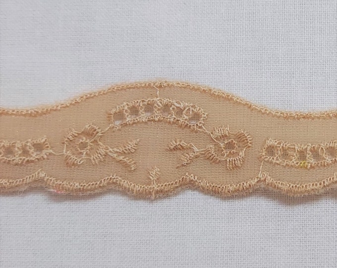 Antique Ecru Scalloped Lace Edging Estate Find - 90 Inches - Etsy