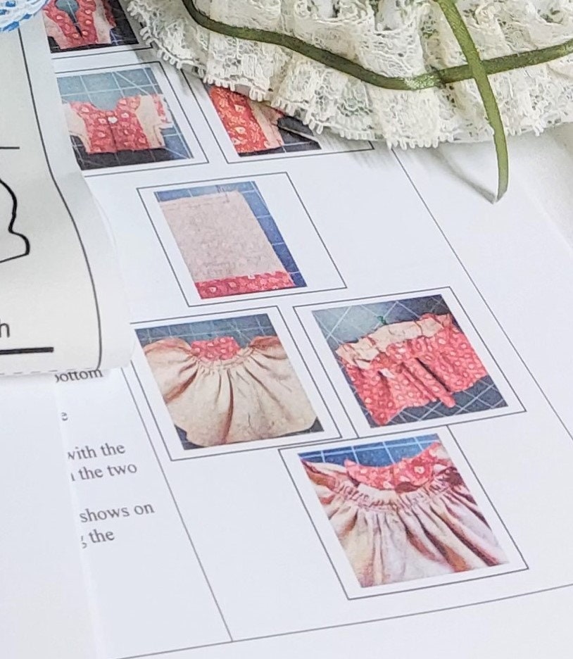 HITTY DOLL BASIC Hitty Doll Sewing Kit Printed Fabric Panel Tutorial ...