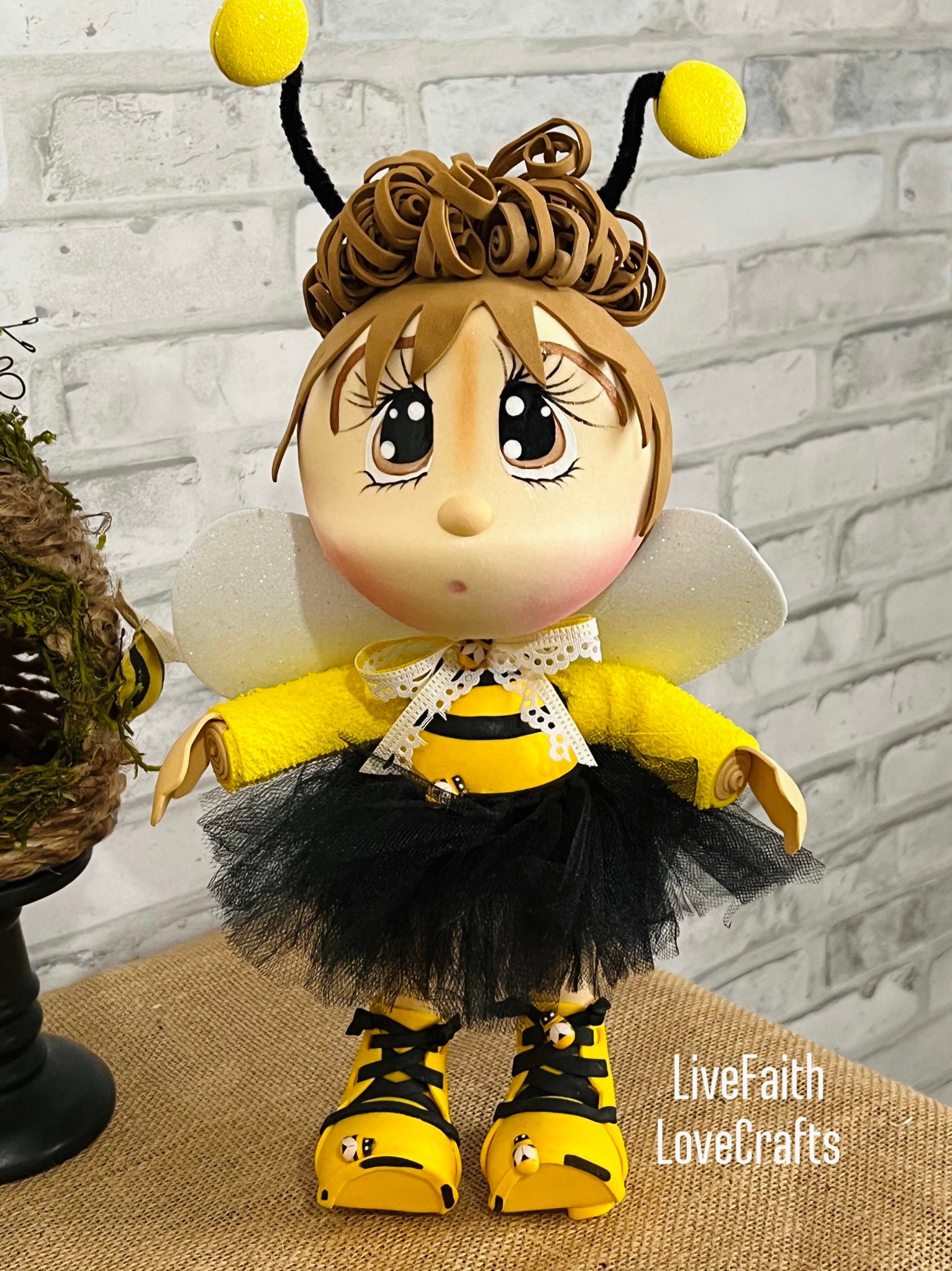 Bee Girl Doll - Etsy