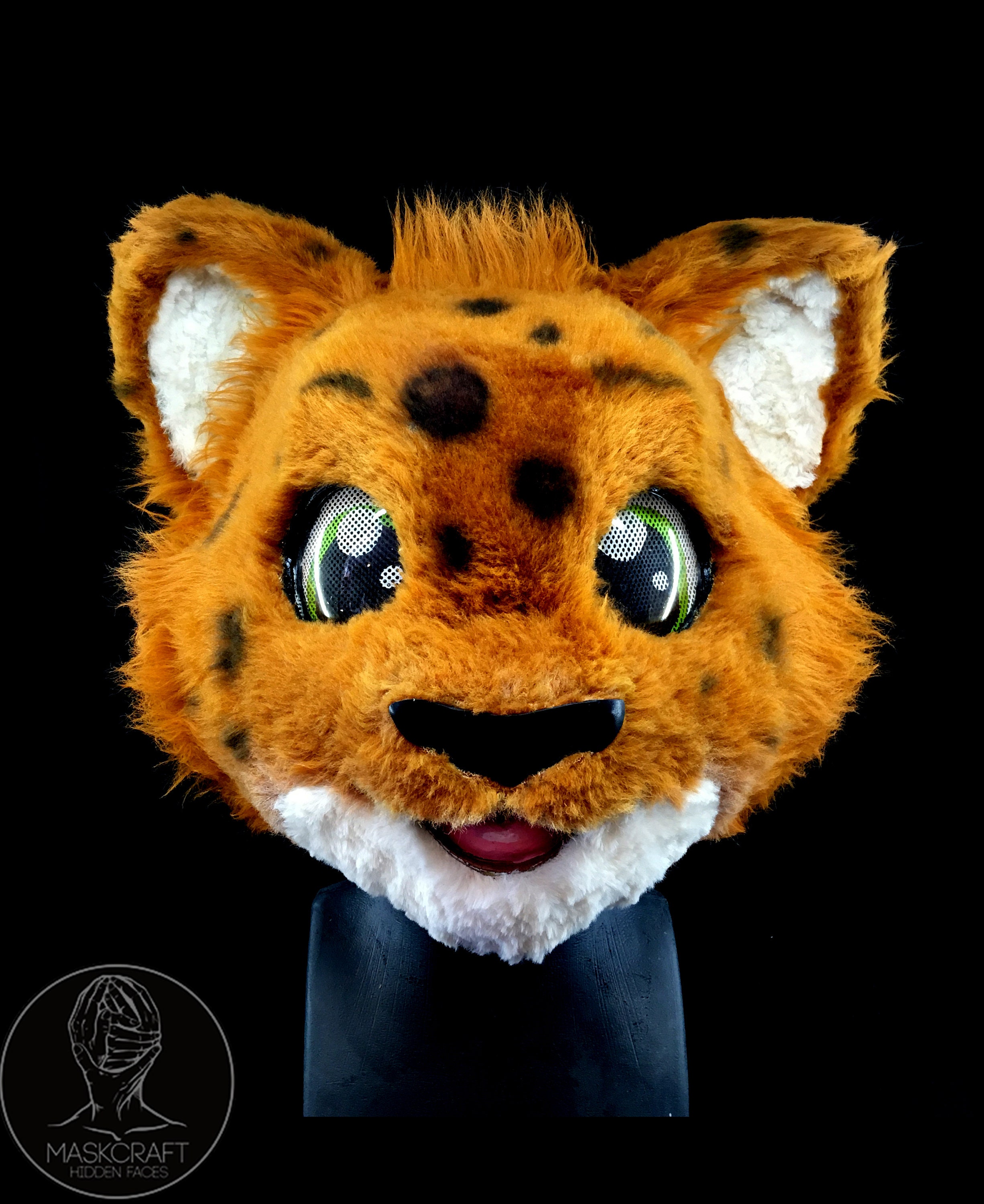 Cheetah mask for children by Maskcraft | Etsy
