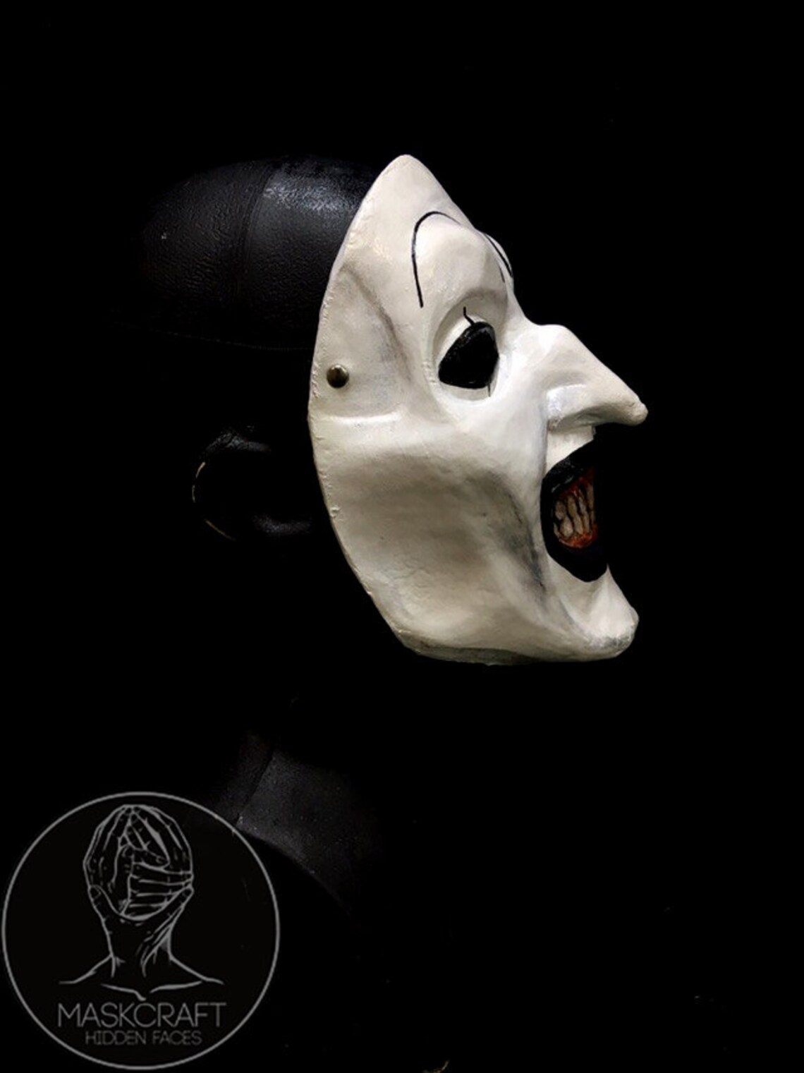 Terrifier clown mask by Maskcraft | Etsy