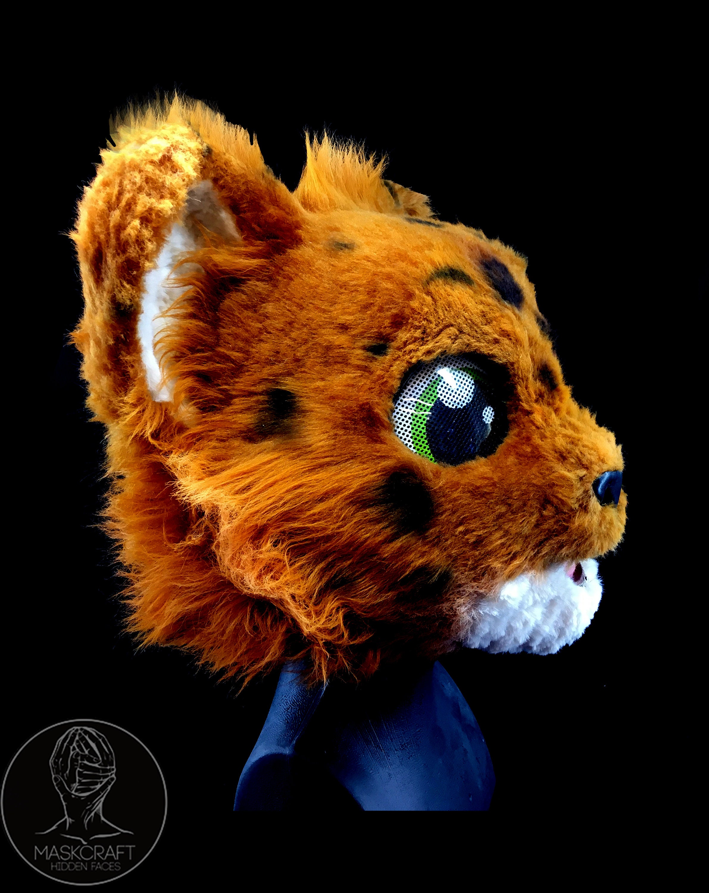 Cheetah mask for children by Maskcraft | Etsy