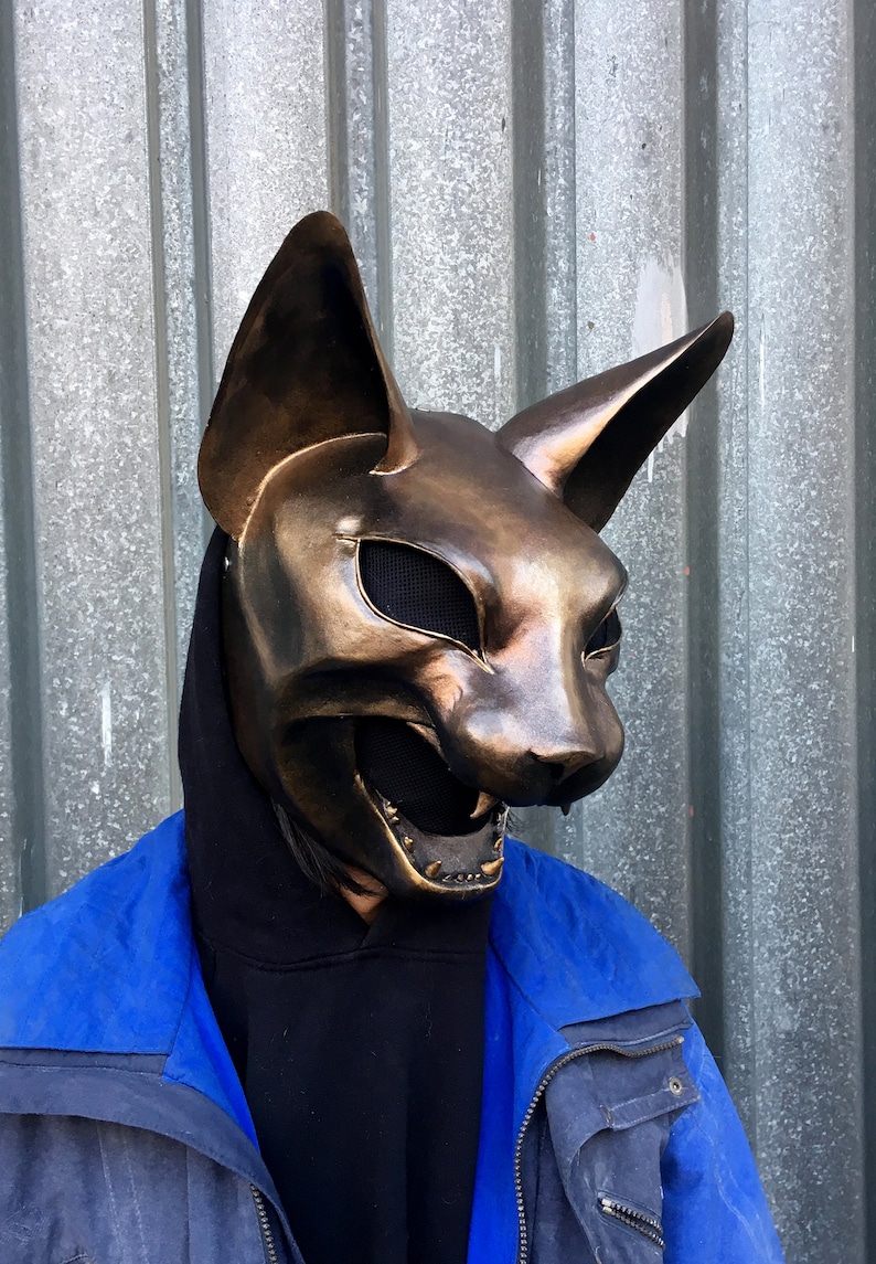 Bastet Mask by Maskcraft | Etsy
