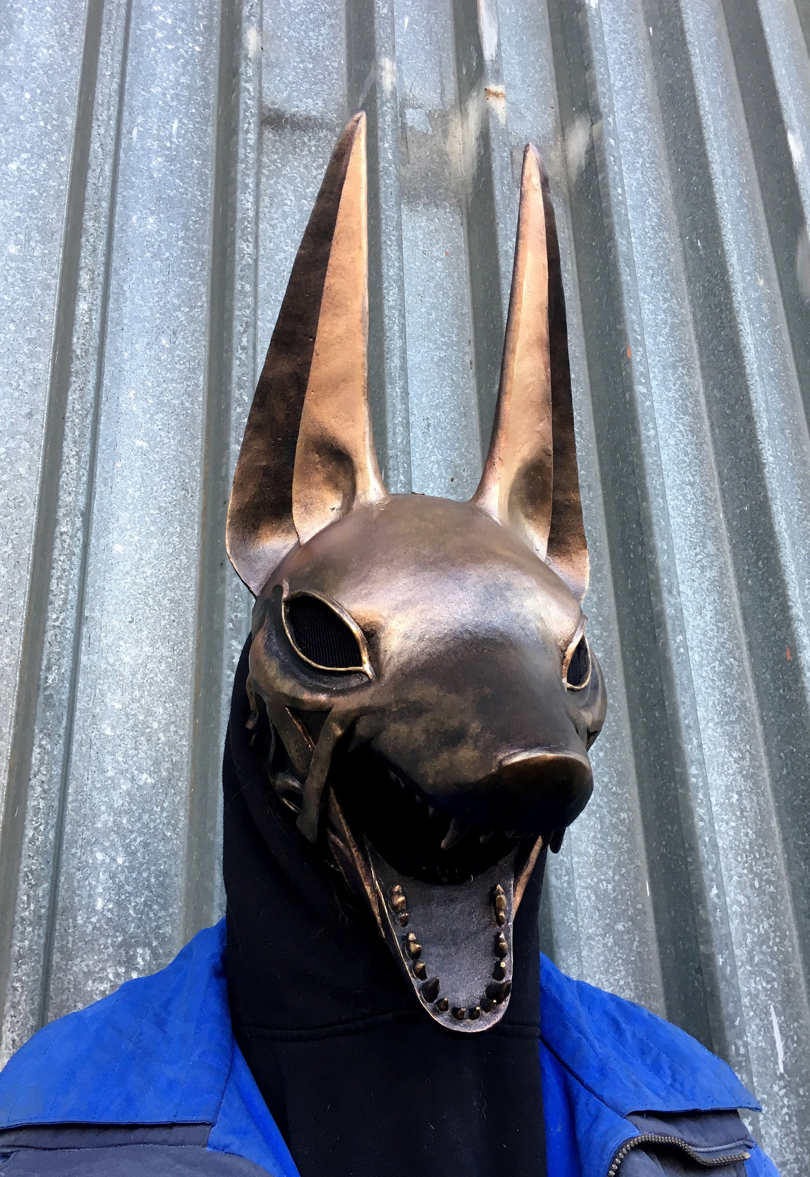 Anubis mask by Maskcraft | Etsy
