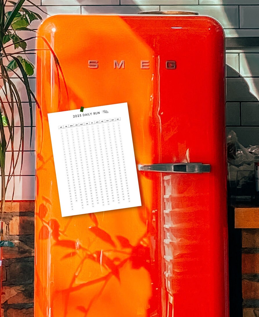 Habit Tracker 2024 Running Log - Etsy