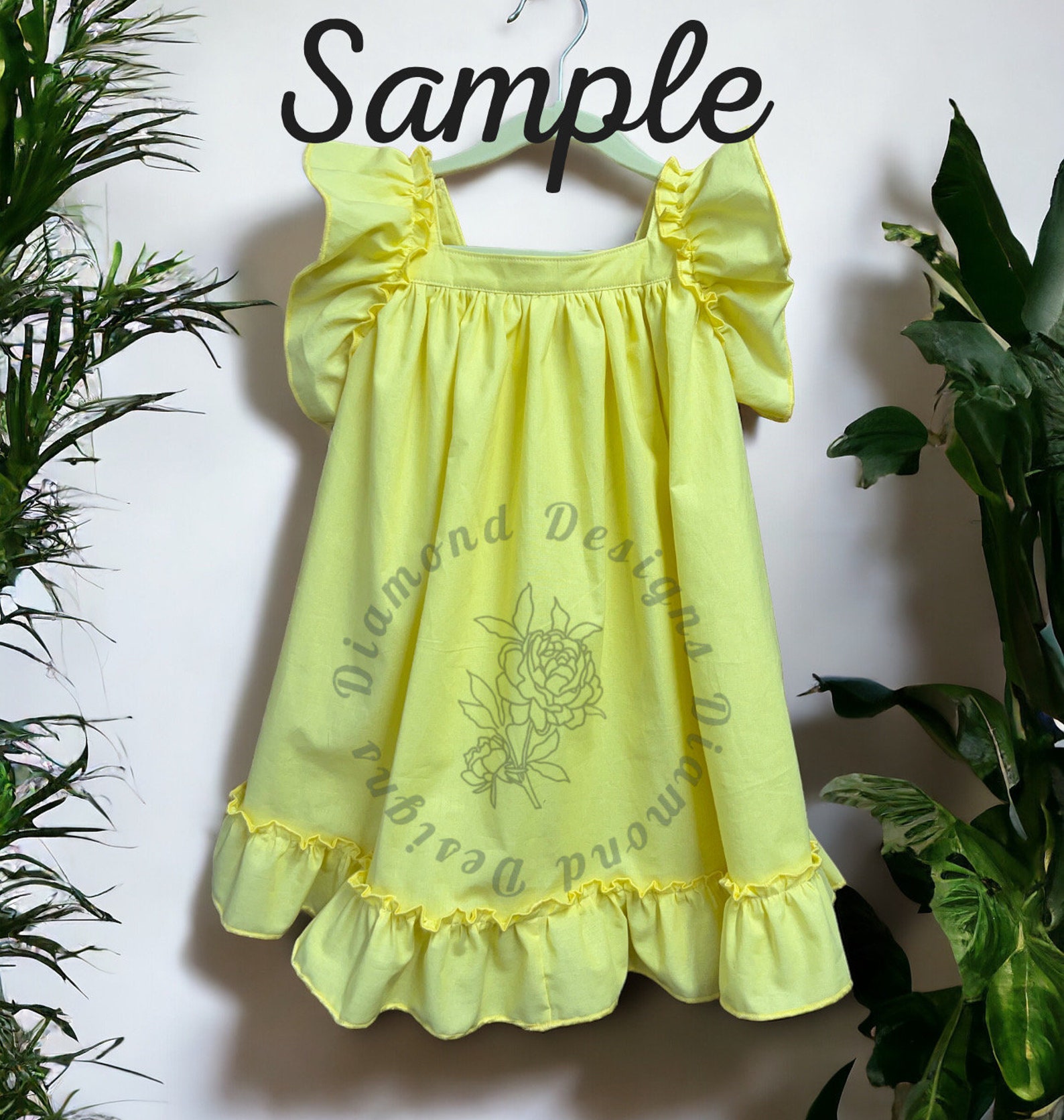 Vintage Style Customizable Bow Back Dress - Etsy