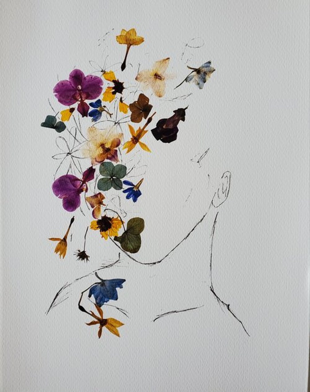 Flora Face - Etsy