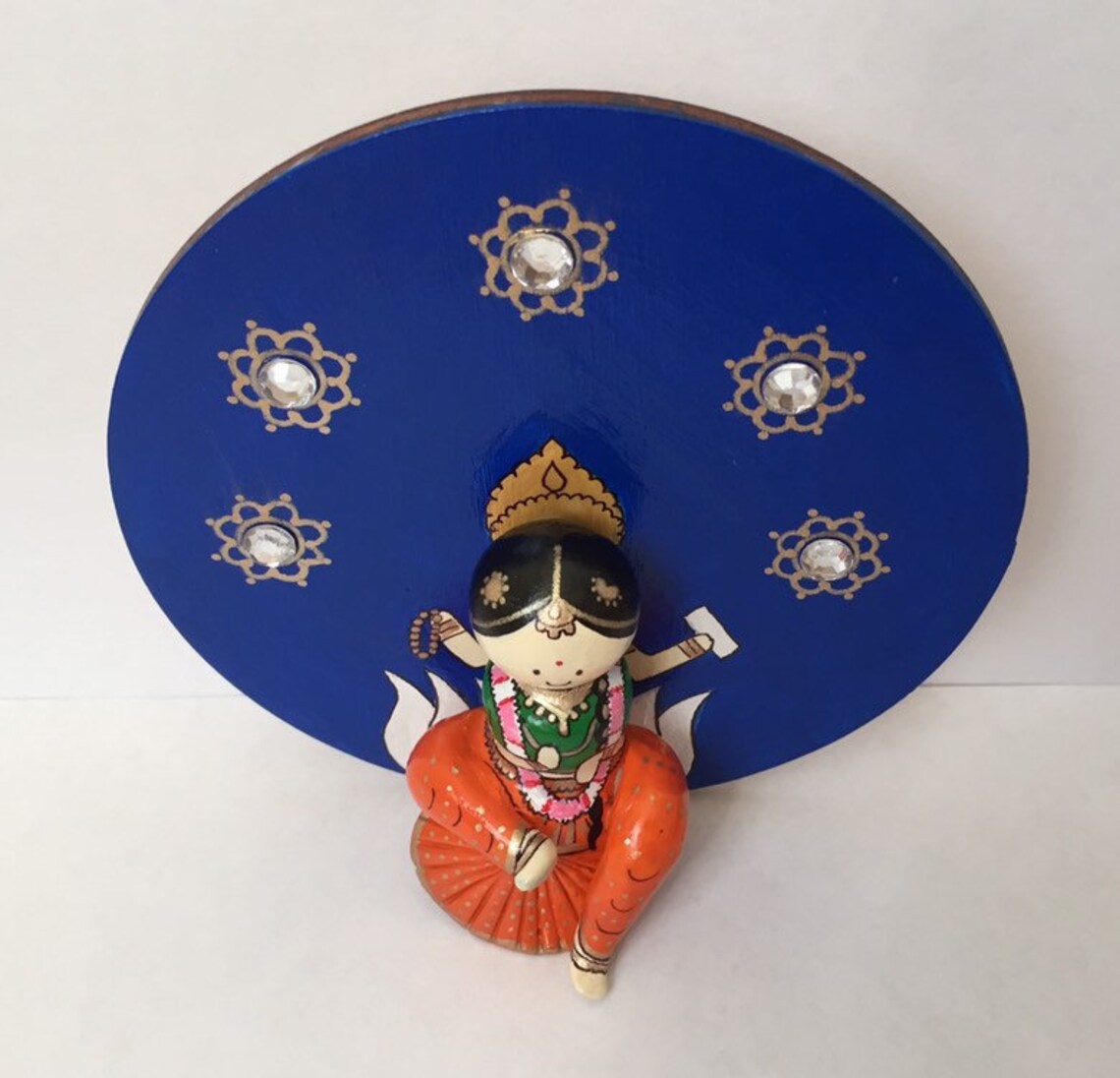 Nemili Sri Bala/ Bala Tripura Sundari/ Golu Bommai/ Golu Doll/ - Etsy