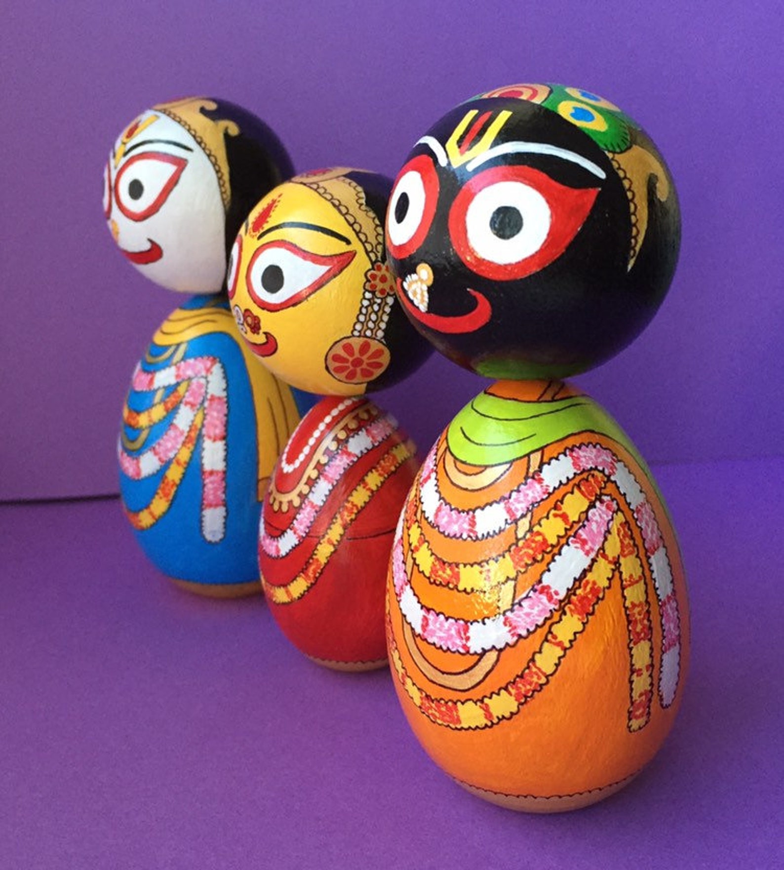 Puri Jagganath Doll/ Golu Dolls/ Golu Bommai/ Indian God - Etsy