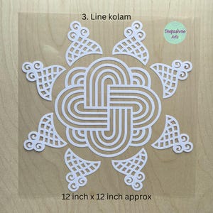 Buy Kolam/ Muggu/ Kolam Design/ Muggu Design/ Rangoli/ Maakolam/ Instant Kolam/ Instant Muggu ...
