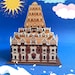 Buy DIY Paper Temple/ Indian Temple/ 3D Temple/ DIY Paper Doll/ Paper ...
