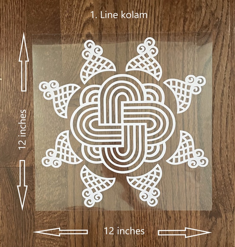 Kolam/ Muggu/ Kolam Design/ Muggu Design/ Rangoli/ Maakolam/ - Etsy India