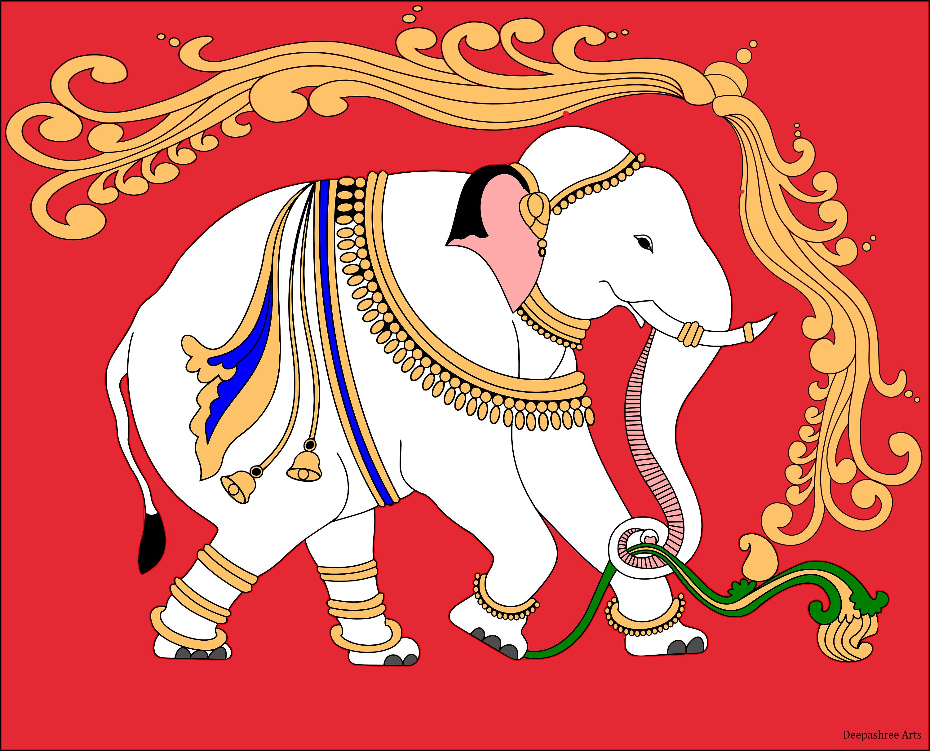 Tanjore Art / Digital Tanjore Art/ Peacock Tanjore Art/ Parrot Tanjore ...