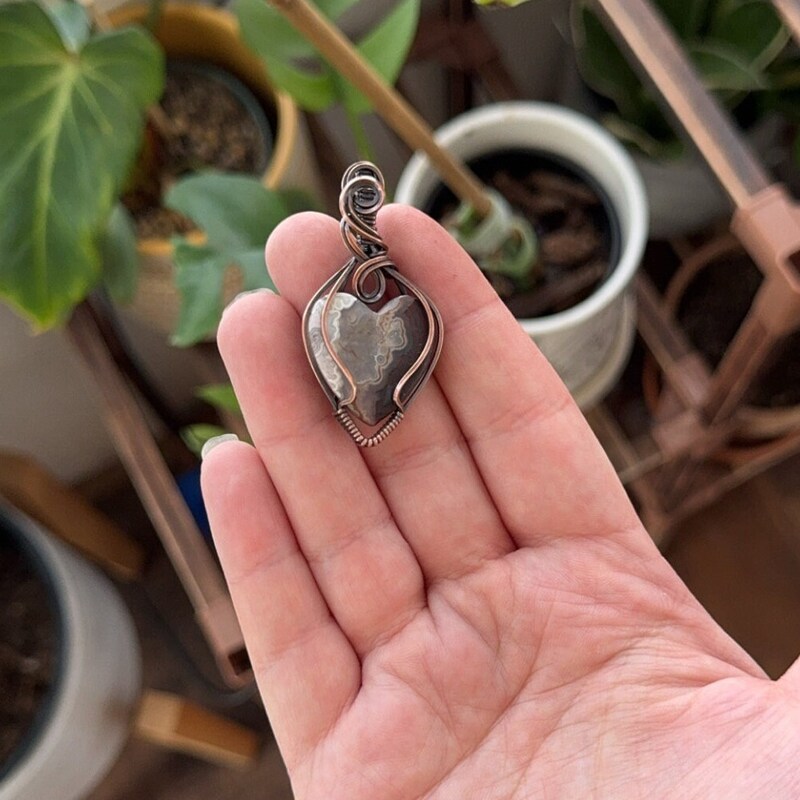 Wire Wrapped Heart - Etsy