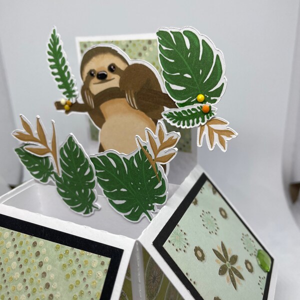 Sloth Card - Etsy