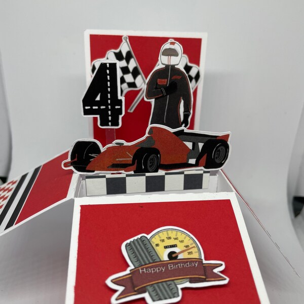 Car Pop up Card Svg - Etsy