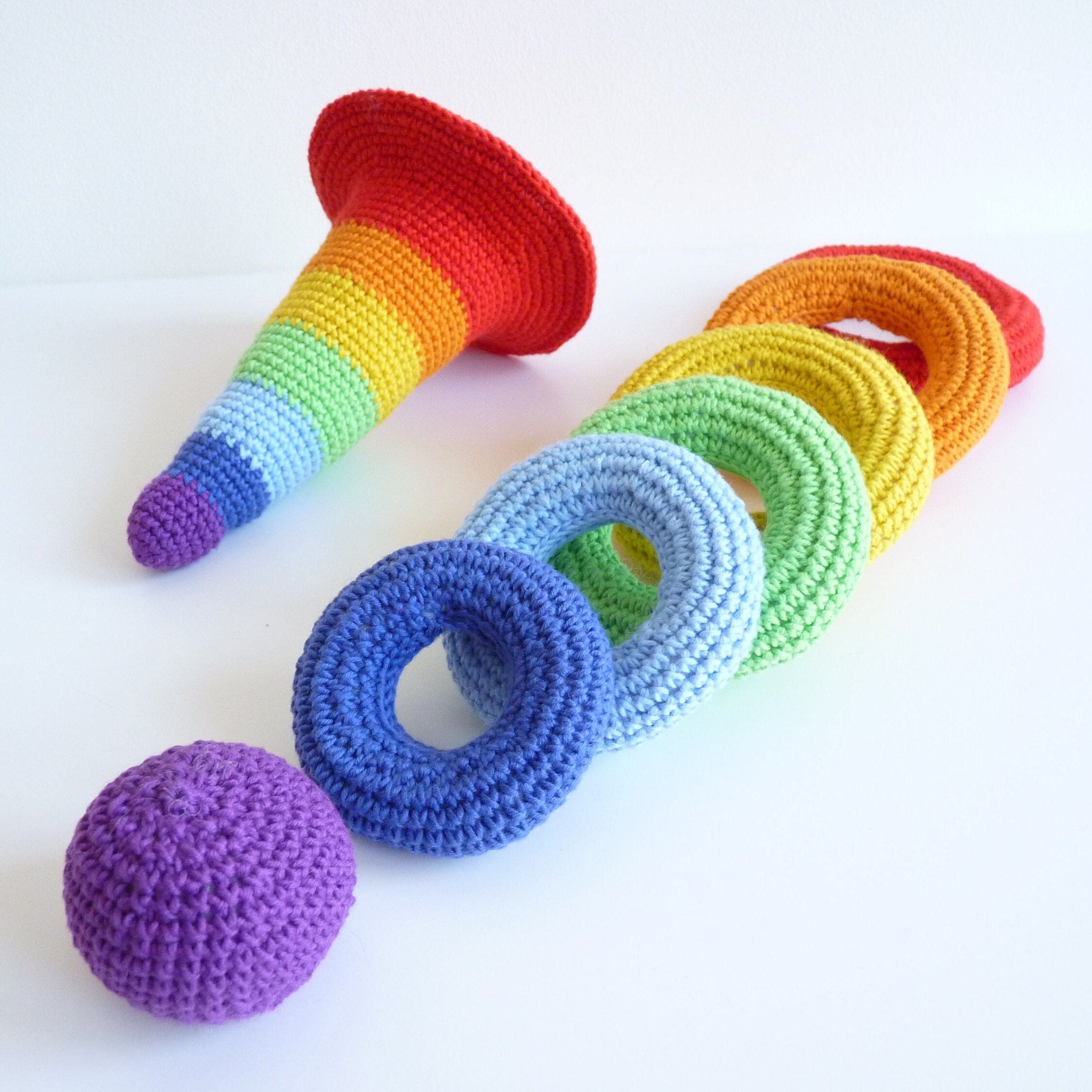 Pirámide de clasificación de colores Montessori/ Juguete de - Etsy México