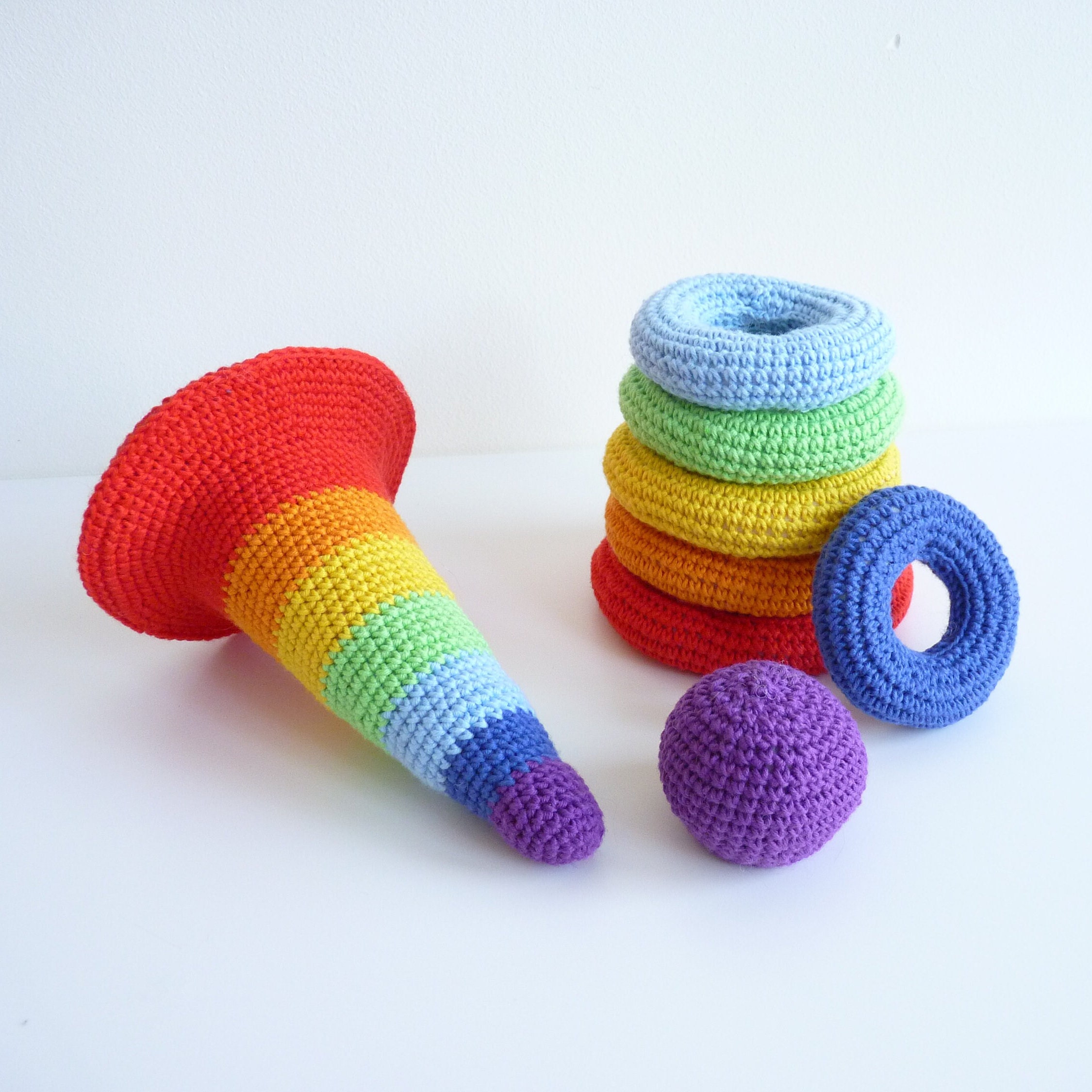 Pirámide de clasificación de colores Montessori/ Juguete de - Etsy México