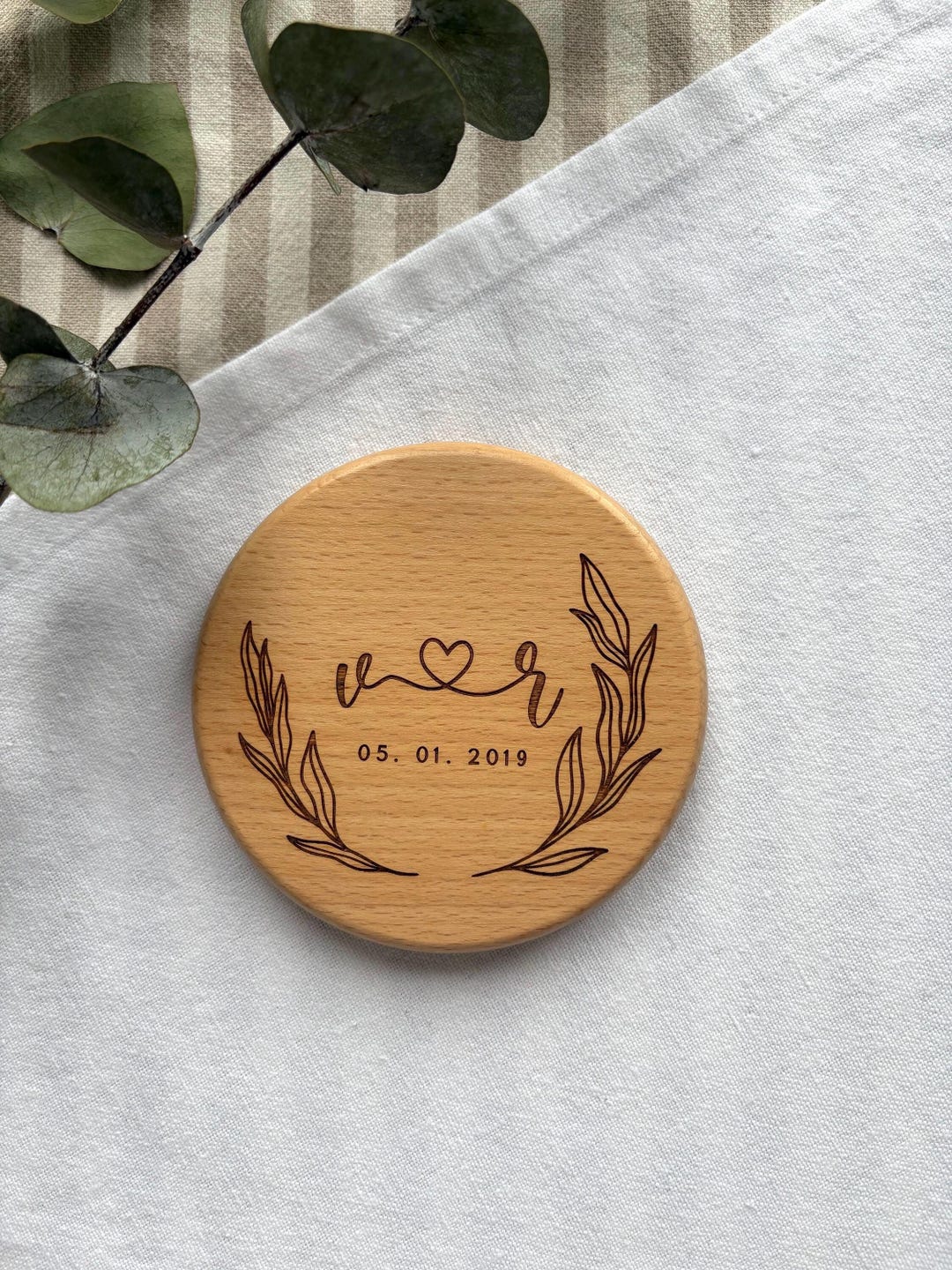 Custom Wooden Premium Quality Personalized Coasters Gift Engraved ...