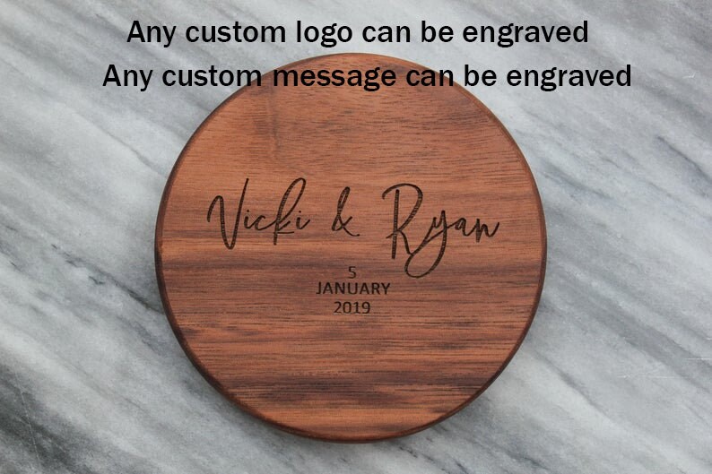 Personalized Wood Coasters / Engraved Coasters/ Custom Wood - Etsy