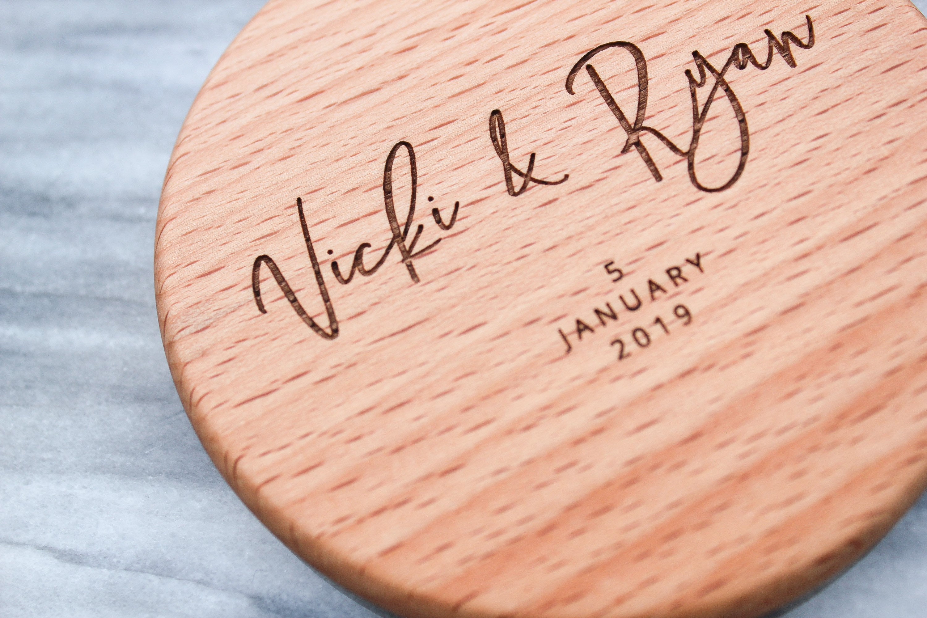 Personalized Wood Coasters / Engraved Coasters/ Custom Wood - Etsy
