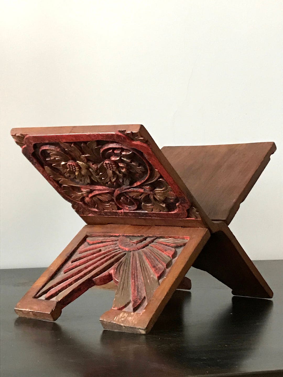 Vintage Javanese Quaran/koran Reader, Book Holder, Book Stand - Etsy