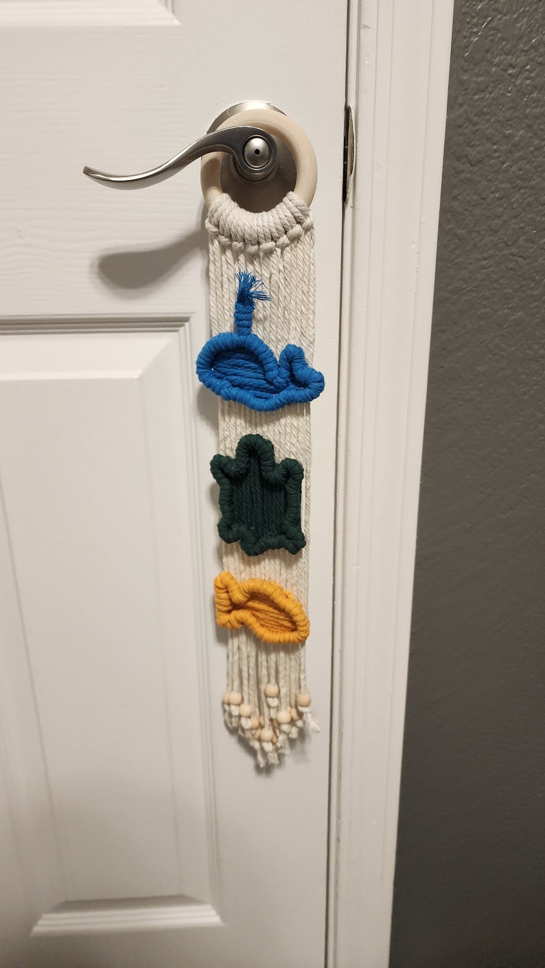 Narrow Macrame Sea Animals Wall Art - Etsy