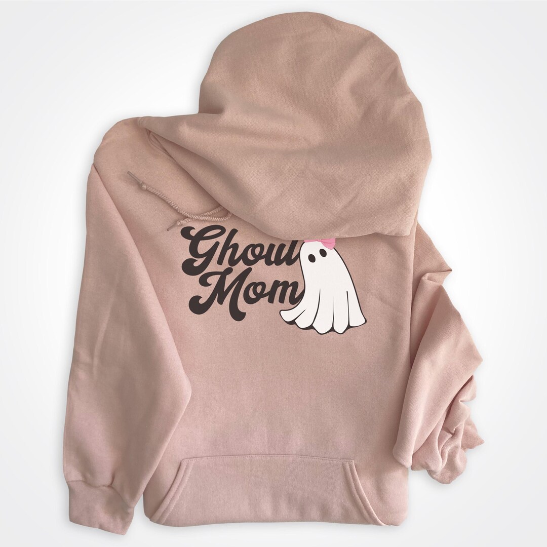 Ghoul Mom Blush Pink Hoodie, Girl Mom, Girl Mom Gift, Girlmom, Mom of ...