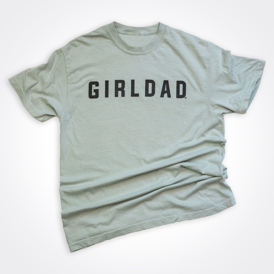 Girldad® Heavyweight Tee in Bay, Girl Dad, Girl Dad Gift, Girldad, Dad of Girl, Dad of Girls ...