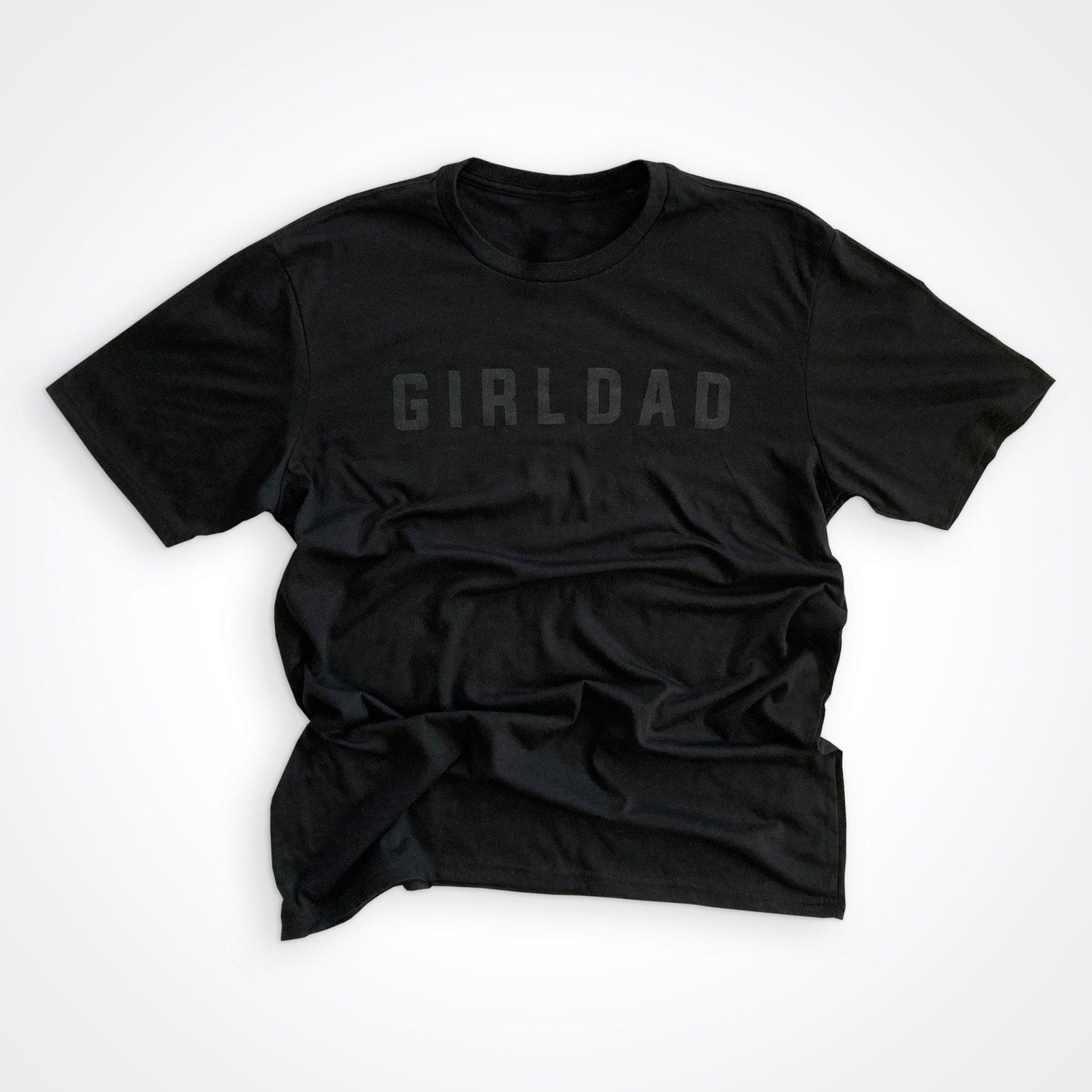 Girldad® Black Modern Black Girldad® Logo Girl Dad Girl Dad - Etsy