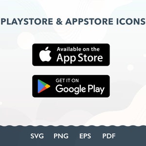 Appstore Icon Svg, Google Play Icon Svg, Logo Svg File, Transparent ...