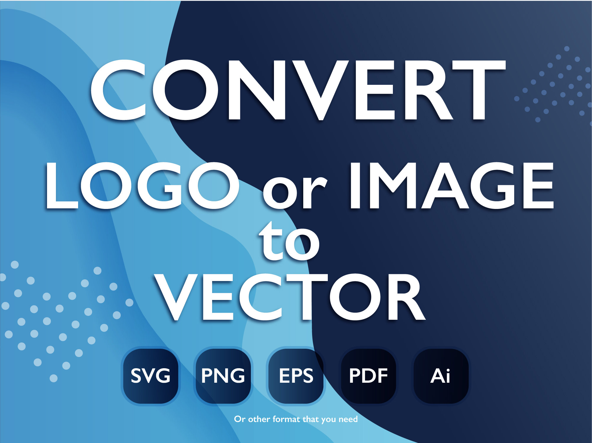 Vector Conversion, Custom SVG, Vectorize Logo, Raster to Vector, Logo ...