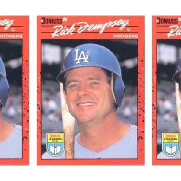 Rick Dempsey Baseball Card - Etsy